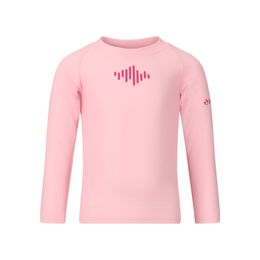 Zigzag Badeshirt 'Crisp' Jungen Gr&ouml;&szlig;e 110 pink