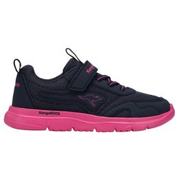 Kangaroos Sneaker Jungen Gr&ouml;&szlig;e 36 navy / dunkelpink / schwarz