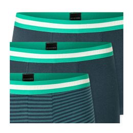3 Schiesser Jungen-Shorts - Jungen - Gr. 140 - dunkelblau