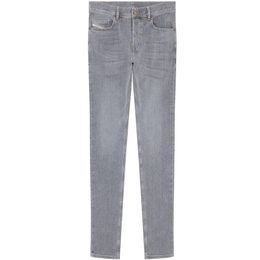 Diesel D-Luster schlichte graue Jeans