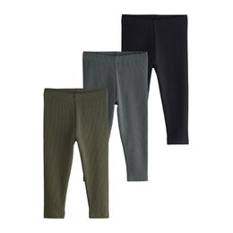 next Leggings Gr&ouml;&szlig;e 80 dunkelgrau / schwarz / wei&szlig;