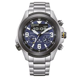 Citizen Promaster Land U822 Silber Herren Armbanduhr JV1006-51L