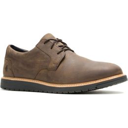 Hush Puppies JENSON MUDDY RIVER Leather Herren Braune Oxford-Schuhe