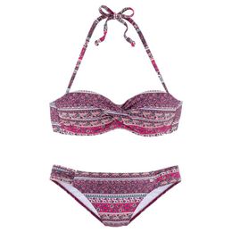 s.Oliver Bikini female size S Beige / Petrol / Raspberry / Light pink / Pearl white