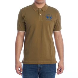 La Martina Herren Regular Fit Kurzarm Polo YMP001-PK001