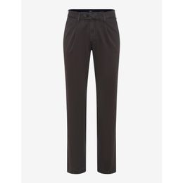 Eurex By Brax Eurex Herren Bundfaltenhose Style LUIS GRAPHITE, dunkelgrau, Gr. 64