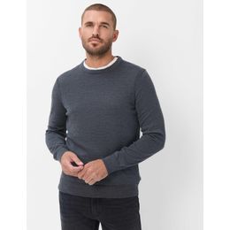 Brax Herren Pullover Style RICK cement, dunkelgrau, Gr. XS