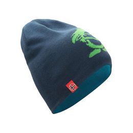 Trollkids Wende-Beanie "Troll" in Dunkelblau/ Blau - 24% | Gr&ouml;&szlig;e 52-56 cm | Kindermuetzen