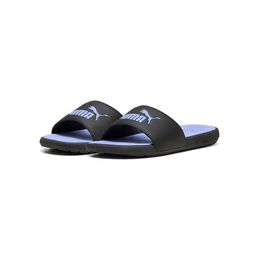 Puma Pantoletten "Cool Cat 2.0" in Schwarz/ Hellblau - 21% | Gr&ouml;&szlig;e 42 | Damen-pantoletten