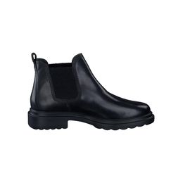 Paul Green Leder-Chelsea-Boots in Schwarz - 47% | Gr&ouml;&szlig;e 40 | Stiefeletten