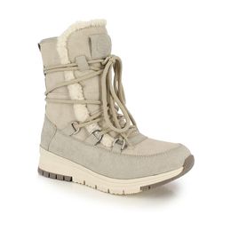 Kimberfeel Winterstiefel "Alyssia" in Creme - 53% | Gr&ouml;&szlig;e 39 | Damen-stiefel