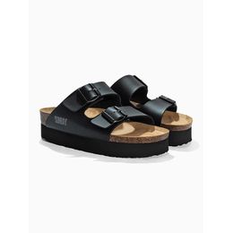 Sunbay Pantoletten "Edelwei&szlig;" in Schwarz - 52% | Gr&ouml;&szlig;e 38 | Damen-pantoletten
