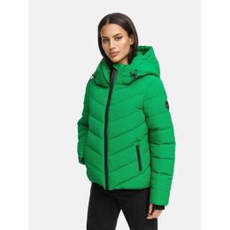 Marikoo Damen Steppjacke Samuiaa &ndash; warm, modern & mit abnehmbarer Kapuze