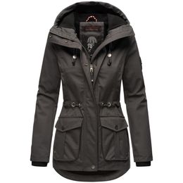 Marikoo Damen &Uuml;bergangsjacke Babetaa Princess mit Kapuze