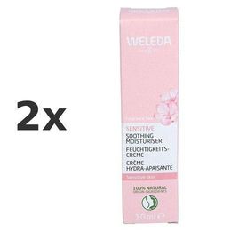 2x Weleda Sensitiv Feuchtigkeitscreme parf&uuml;mfrei 10 ml