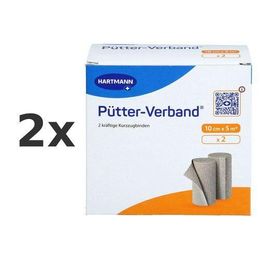 Paul Hartmann AG 2x P&uuml;tter Verband 10 cmx5 m 2 St