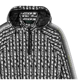 Lacoste - Trainingsjacke f&uuml;r Damen, mit Kapuze, &Uuml;bergro&szlig; (Schwarz)