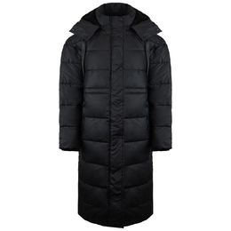 Hunter Intrepid Damen &ndash; Langer Puffermantel in Schwarz