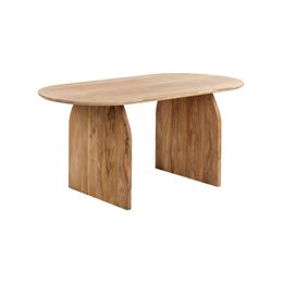 Beliani Esszimmertisch SKYE in Braun - (W) 180 x (H) 77 x (L) 90 cm | Gr.: onesize