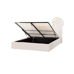 Beliani Doppelbett ORBEY in Wei&szlig; - (W) 157 x (H) 88 x (L) 212 cm | Gr.: onesize