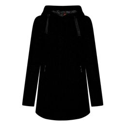 Gil Bret Wolljacke mit Kapuze in Schwarz | Gr.: 38