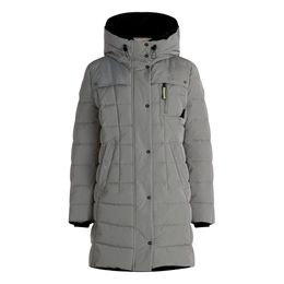 AMBER & JUNE AMBER & JUNE Winterjacke mit Kapuze in Salvia | Gr.: 40