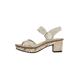 Rieker Sandalen mit Absatz Namur Beige | Gr.: 36
