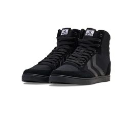 Hummel Schn&uuml;rsenkel Sneaker Slimmer Stadil Erwachsene in BLACK | Gr.: 36