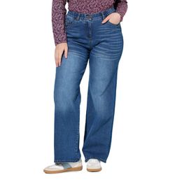 Ulla Popken Jeans in blue denim | Gr.: 52 - Normalgr&ouml;&szlig;e