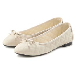 Lascana Damen Ballerina, beige, Gr&ouml;&szlig;e 44