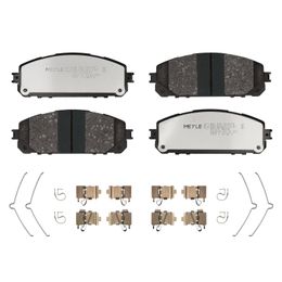 Meyle Bremsbelagsatz, Scheibenbremse -PD: Advanced design and technology. 0252207018pd Vorderachse f&uuml;r JEEP