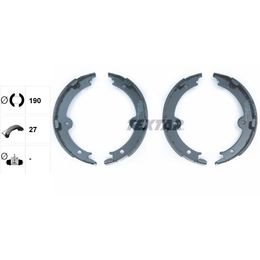 TEXTAR Bremsbackensatz, Feststellbremse 91074000 f&uuml;r LEXUS HONDA TOYOTA