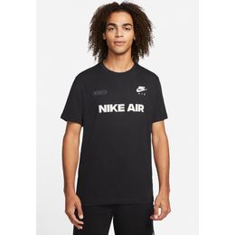 Nike Air Herren-T-Shirt in Schwarz