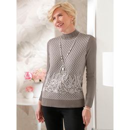 Stehkragenpullover