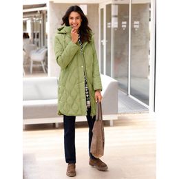 Heine Damen Steppmantel, Gr&uuml;n, Gr. 40, Winterm&auml;ntel, Material: Polyester. Wattierung: Polyester