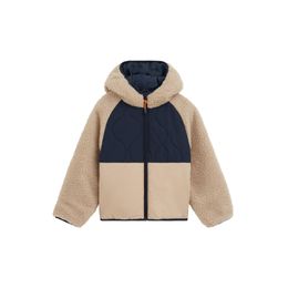 WE Fashion Between-Season Jacket boy size 146/152 Beige / Navy