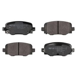 Meyle Bremsbelagsatz, Scheibenbremse -ORIGINAL: True to OE. 0252573318 Hinterachse f&uuml;r ALFA ROMEO JEEP ABARTH