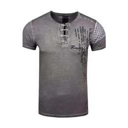 Rusty Neal T-Shirt Herren Gr&ouml;&szlig;e XL anthrazit
