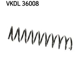 SKF Fahrwerksfeder vkdl36008 Hinterachse f&uuml;r Volvo