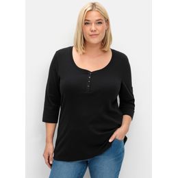 sheego 3/4-Arm-Shirt