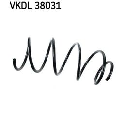 SKF Fahrwerksfeder VKDL 38031 Vorderachse f&uuml;r BMW