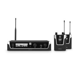 LD-Systems LD Systems U508 IEM BUNDLE - In-Ear Monitoring-System mit 2 x Bodypack - 863 - 865 MHz + 823 - 832 MHz