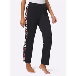 Heine Damen Hose, Schwarz, Gr. 36/38, Jogginghosen, Material: Baumwolle