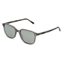 Ray-Ban RB2193 | Unisex-Sonnenbrille | Fassung: Vollrand, Quadratisch, Acetat, Gr&uuml;n Transparent | Glasfarbe: Grau