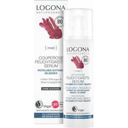 Logona Med Couperose Feuchtigkeits-Serum | 30 ml | mit Rotalgenextrakt SILIDINE&reg; | vegan