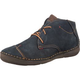 Josef Seibel Stiefelette 'Fergey' Damen Gr&ouml;&szlig;e 45 navy / orange