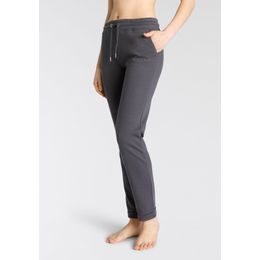 H.I.S. H.I.S Damen Sweathose, Rot, Gr. 36/38, Jogginghosen, Material: Baumwolle