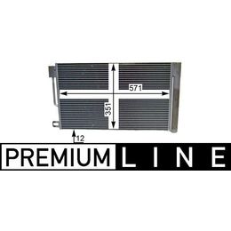 Mahle Kondensator, Klimaanlage BEHR HELLA SERVICE *** PREMIUM LINE ac367000p f&uuml;r Vaughall GM Fiat Citro&euml;n Peugeot