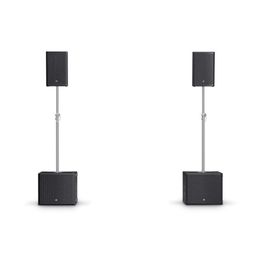 LD-Systems LD Systems STINGER G3 EVENT SET - 2 x 10" Passiv-PA-Lautsprecher + 2 x 15" Passiv-Subwoofer + Endstufen-Rack