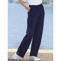 Schneider Sportswear Damen Freizeithose mit Baumwoll-Innenseite, marine, Gr&ouml;&szlig;e 38